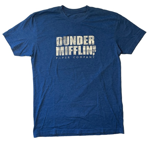 Ripple Junction | Shirts | The Office Dunder Mifflin Paper Company Blue ...